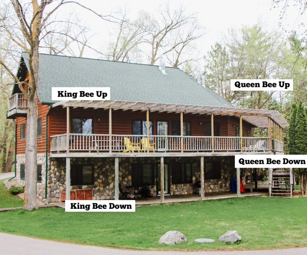 King Bee – Upper Level – 4 Bedrooms/3 Baths – Bug-Bee Hive Resort
